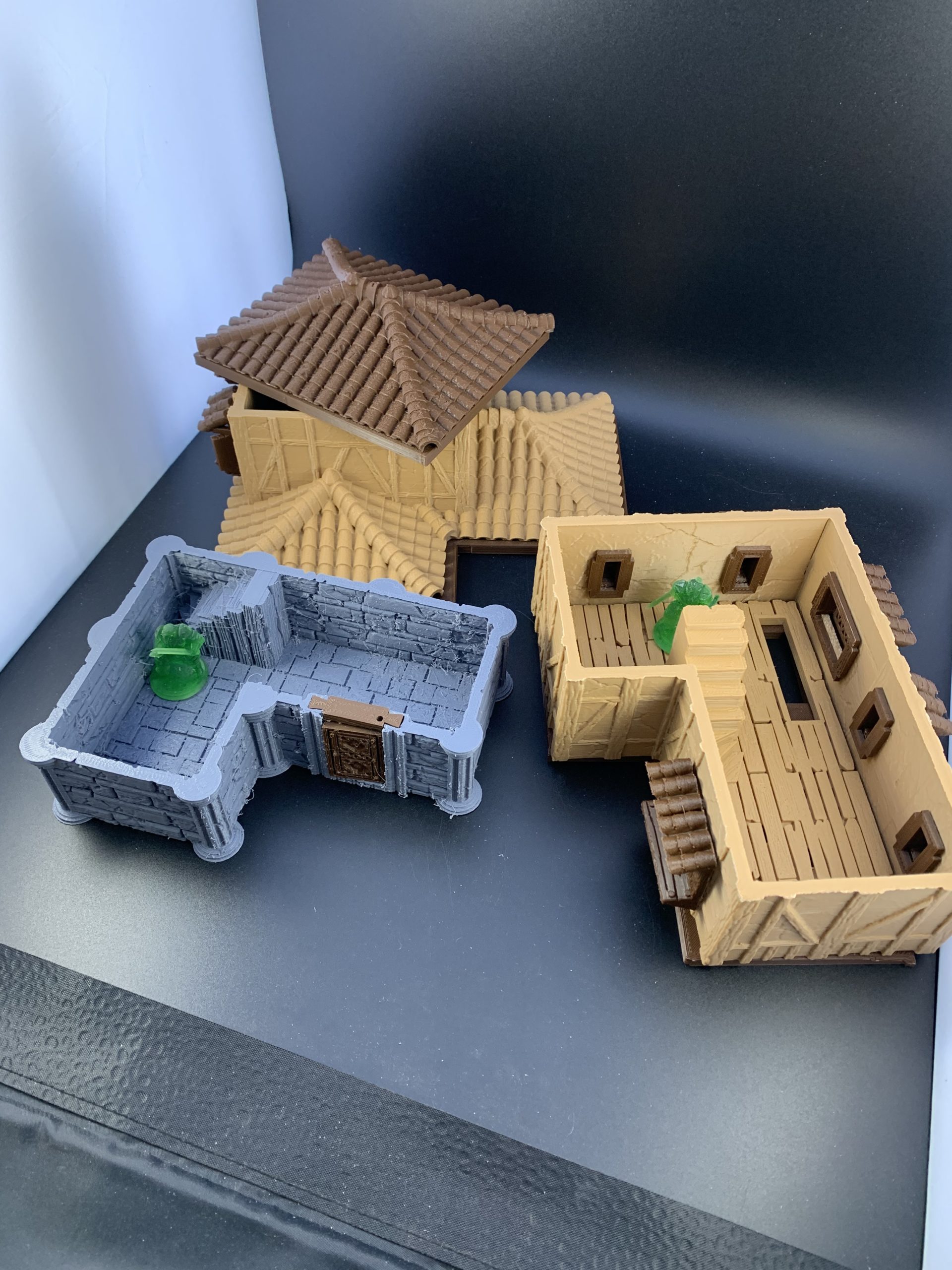 Large Terracotta Building - Dreaming In Print
